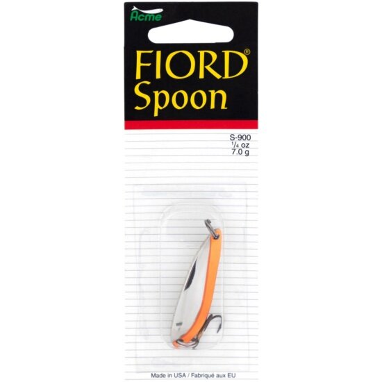 Блесна Acme FIORD SPOON 1/4 oz. Nkl Flo