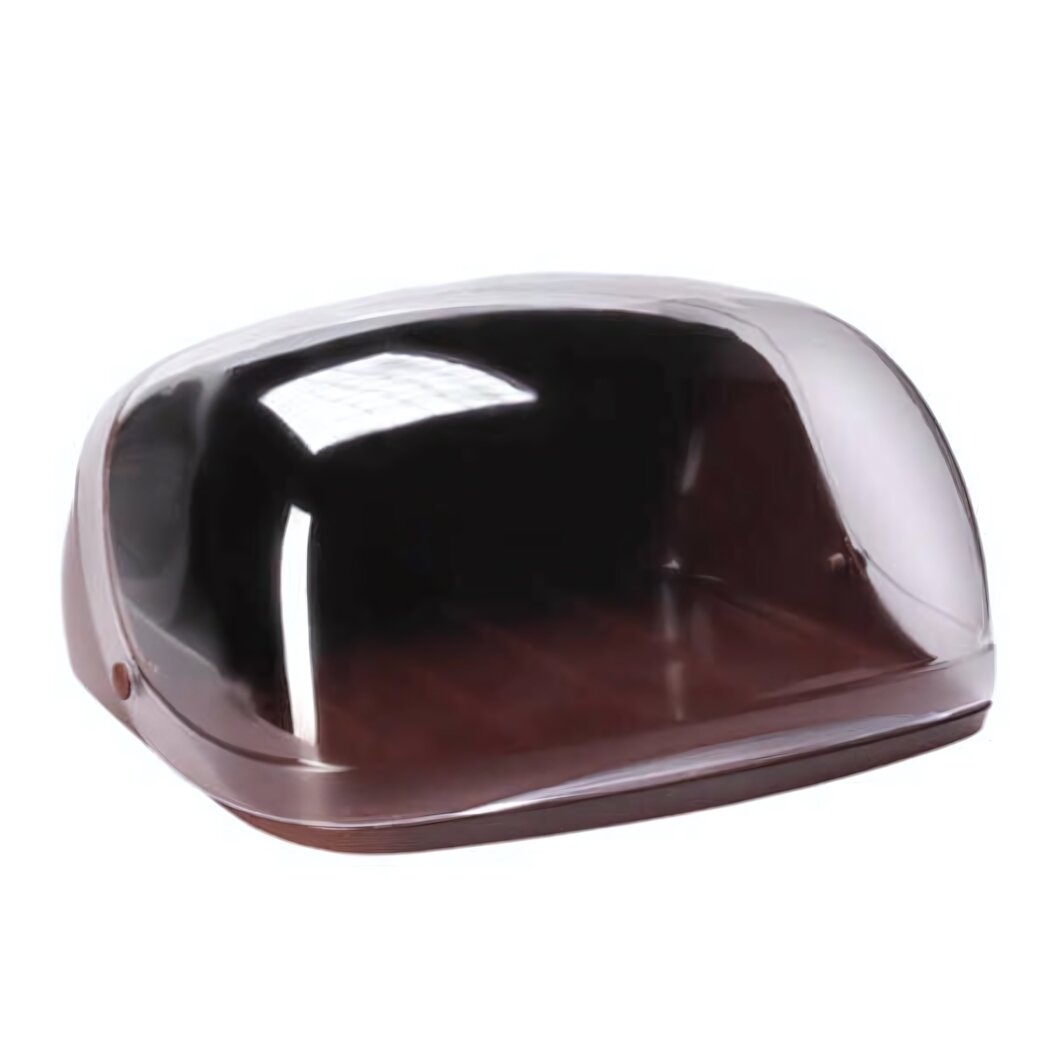 Хлебница пластиковая «IDEA» 30л коричневая, сохраняет свежесть и комфорт