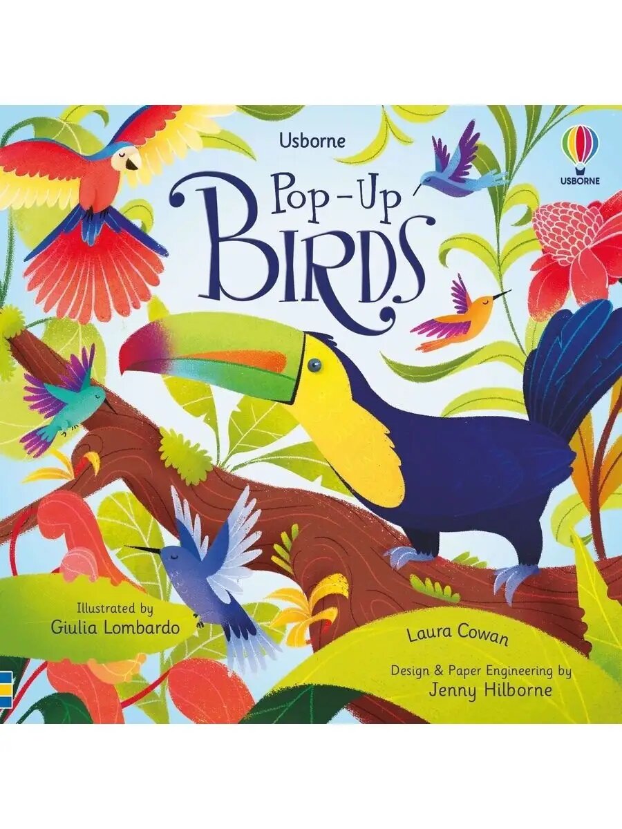 Usborne Pop-Up Birds | книги — литература на иностранных языках