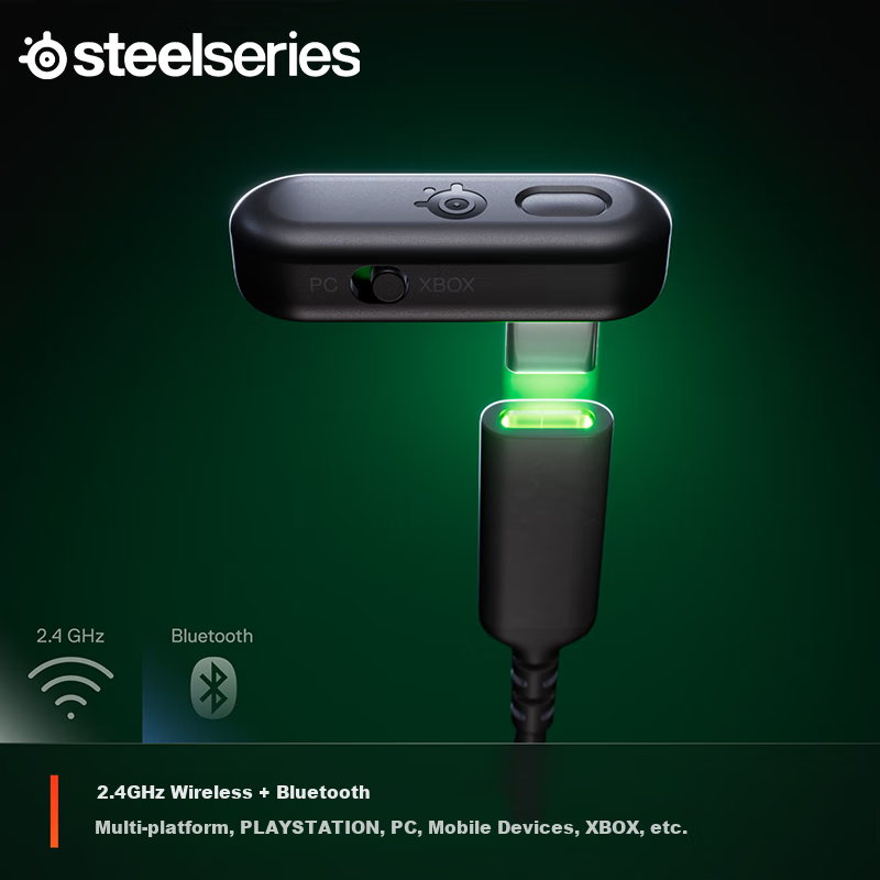 SteelSeries Arctis GameBuds True Wireless Gaming Earbuds TWS In-Ear Bluetooth 2.4G Esports Mobile Earphones Compatible with XBOX Noise Reduction CS Chicken Dinner Battle