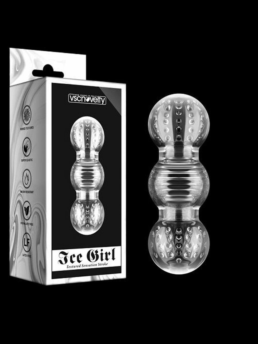 Мастурбатор мужской, Мастурбатор, Цвет - Прозрачный