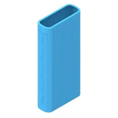 Силиконовый чехол для Power Bank, blue