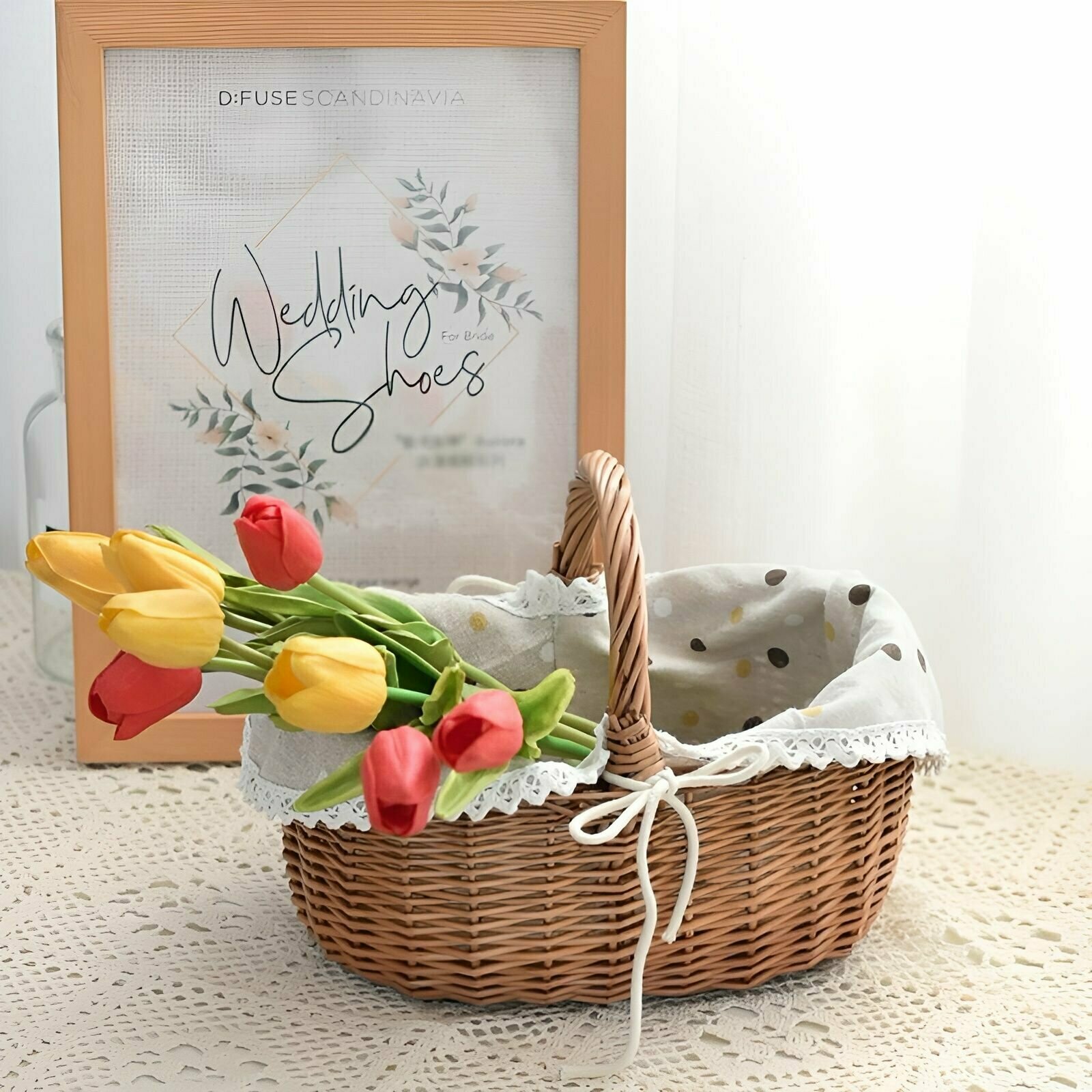 Корзина плетеная