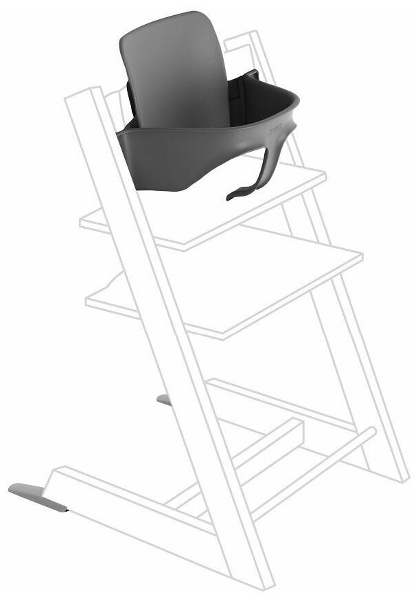 Сиденье Stokke (Стокке) Tripp Trapp Baby Set для стульчика Storm Grey 159317