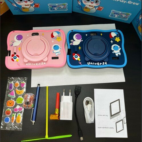 Планшет Kids tablet Pc, 7 дюймов, синий, 1G+16G