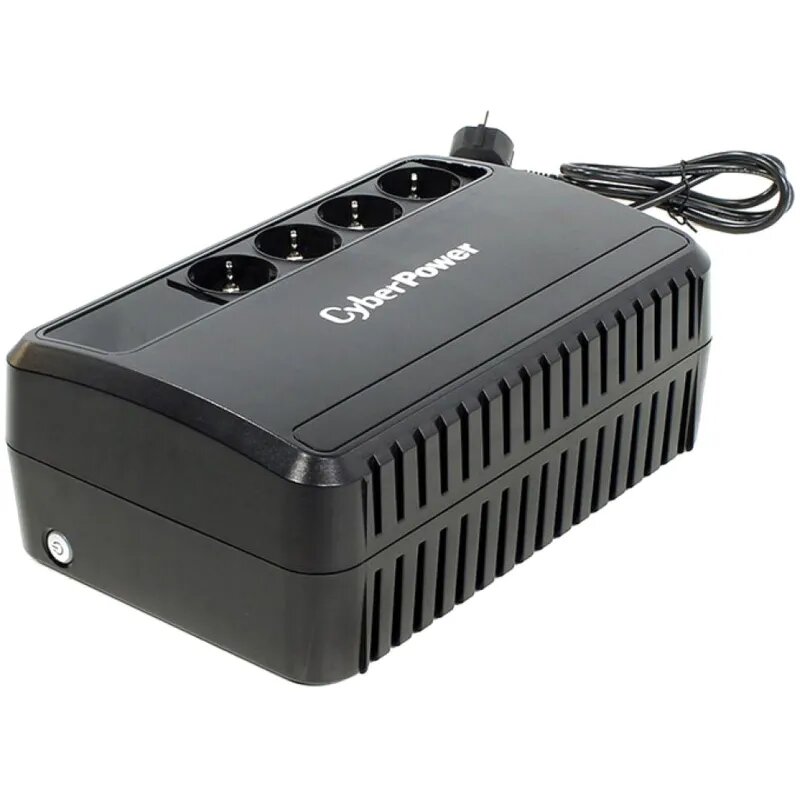 Источник бесперебойного питания CYBERPOWER Line-Interactive, 850 ВА, 425 вт, 4 евро розетки, черный