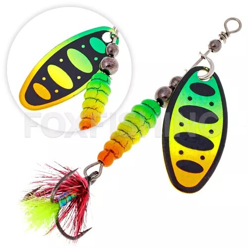 Блесна вращающиеся Pontoon 21 Tb Trait №00 3,6гр. #STT2FT1