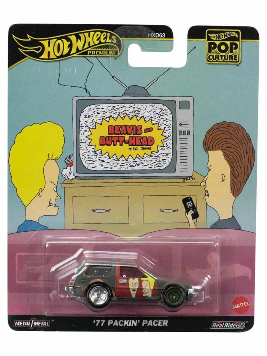 HVJ43 Hot Wheels Premium Pop Culture машинка металлическая игрушка коллекционная масштабная модель премиальная 77 Packin Pacer
