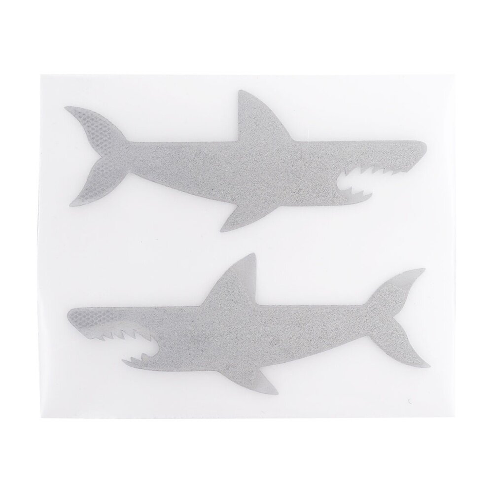 Набор наклеек на одежду айрис светоотражающие, Акула, 7х7 см, 1 шт