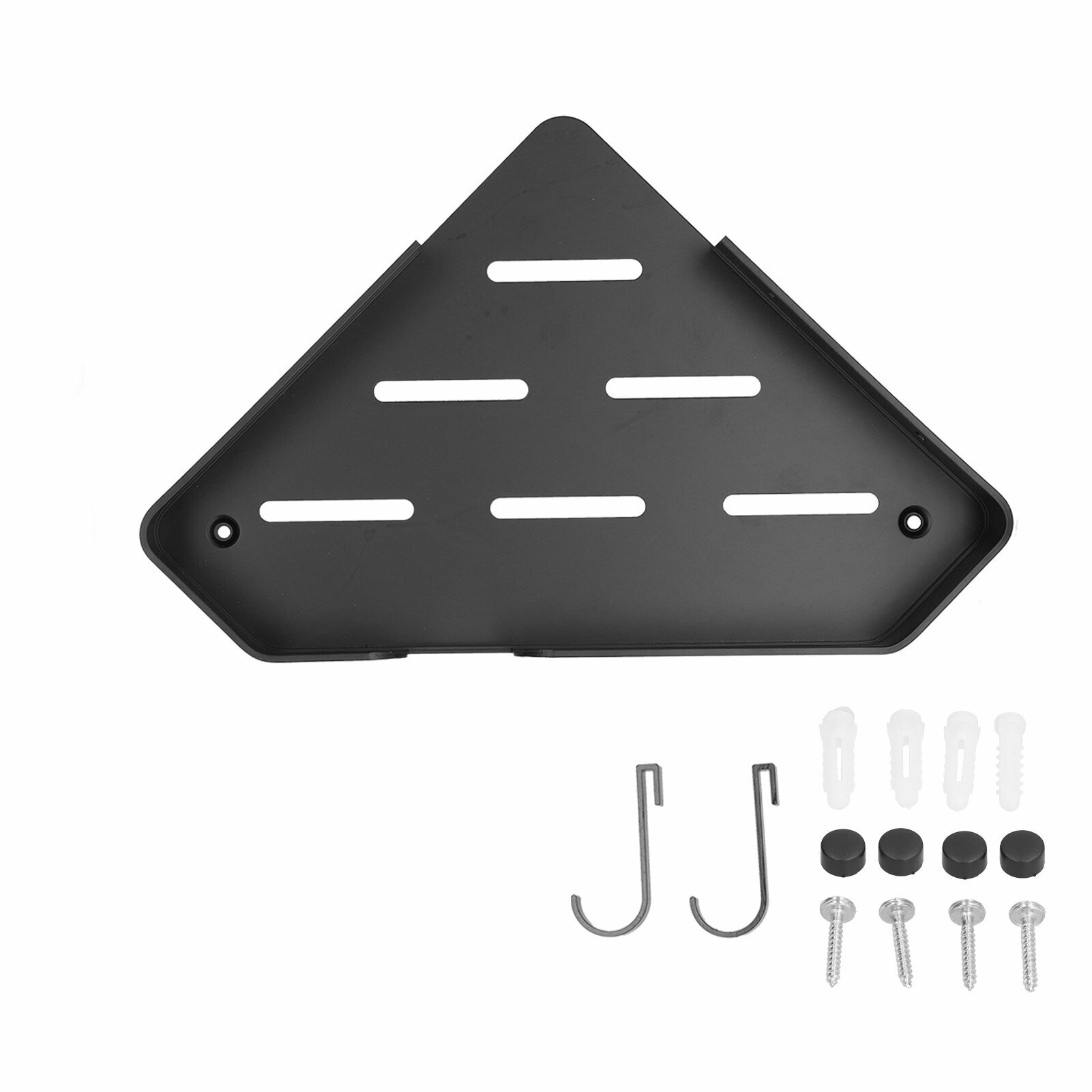 Угловая полка Алюминиевая треугольная стойка для хранения для ванной комнаты для ванной комнаты туалет туалет