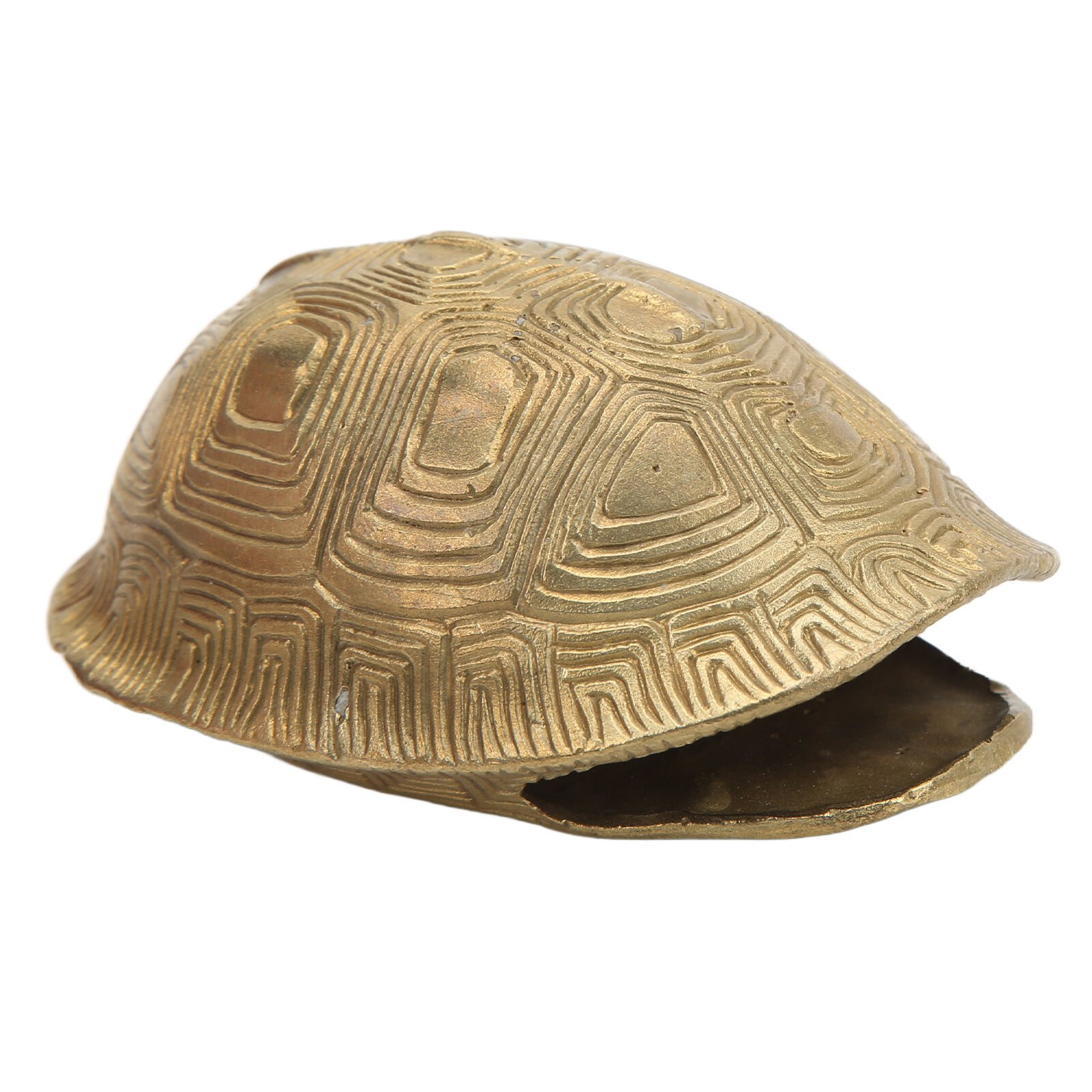 Декор из панциря черепахи, маленький винтажный латунный панцирь черепахи, украшение для дома, коллекция фэн-шуй, орнамент