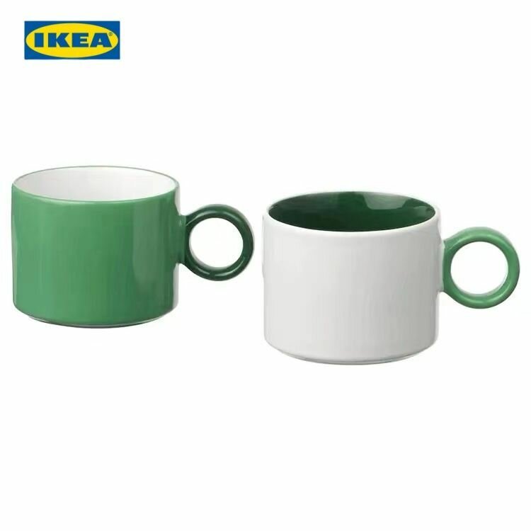 Набор кружек IKEA PIGGAL, 300 мл, 2 шт