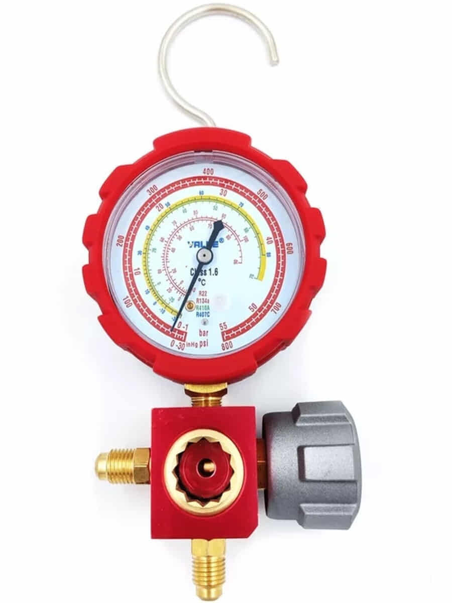 Value VMG-1-S-H манометрический коллектор одновентильный с манометром высокого давления для фреона
