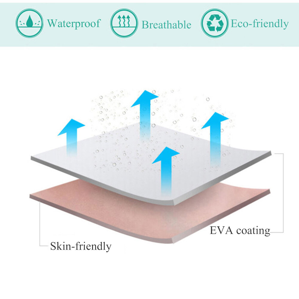 Ультралегкий дождевой пончо: водонепроницаемый плащ с капюшоном для туризма, походов, рыбалки и кемп