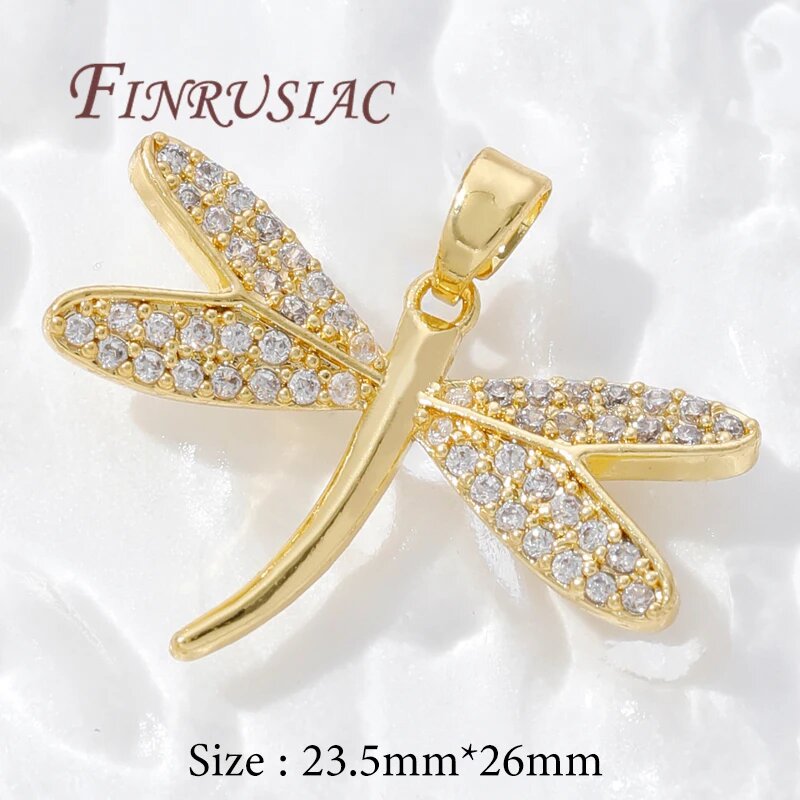 Подвеска-лягушка, позолота 18K, 2 шт, 23.5x26 мм