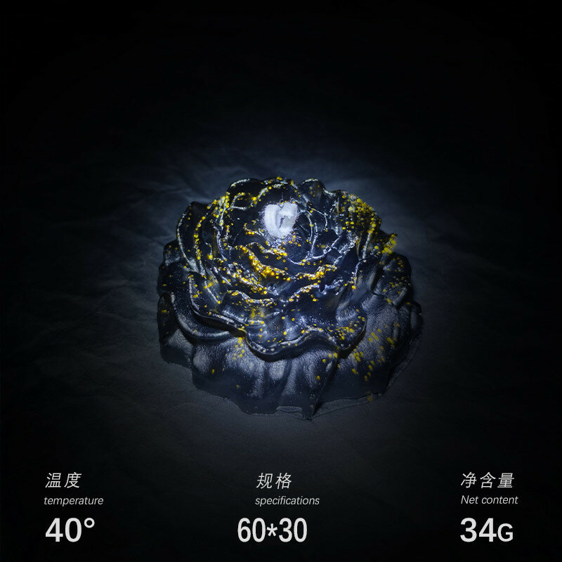 Интересная низкотемпературная маленькая свеча позолоченная 40 градусов SM пион роза ароматерапия капельный воск для взрослых секс-тренинг реквизит