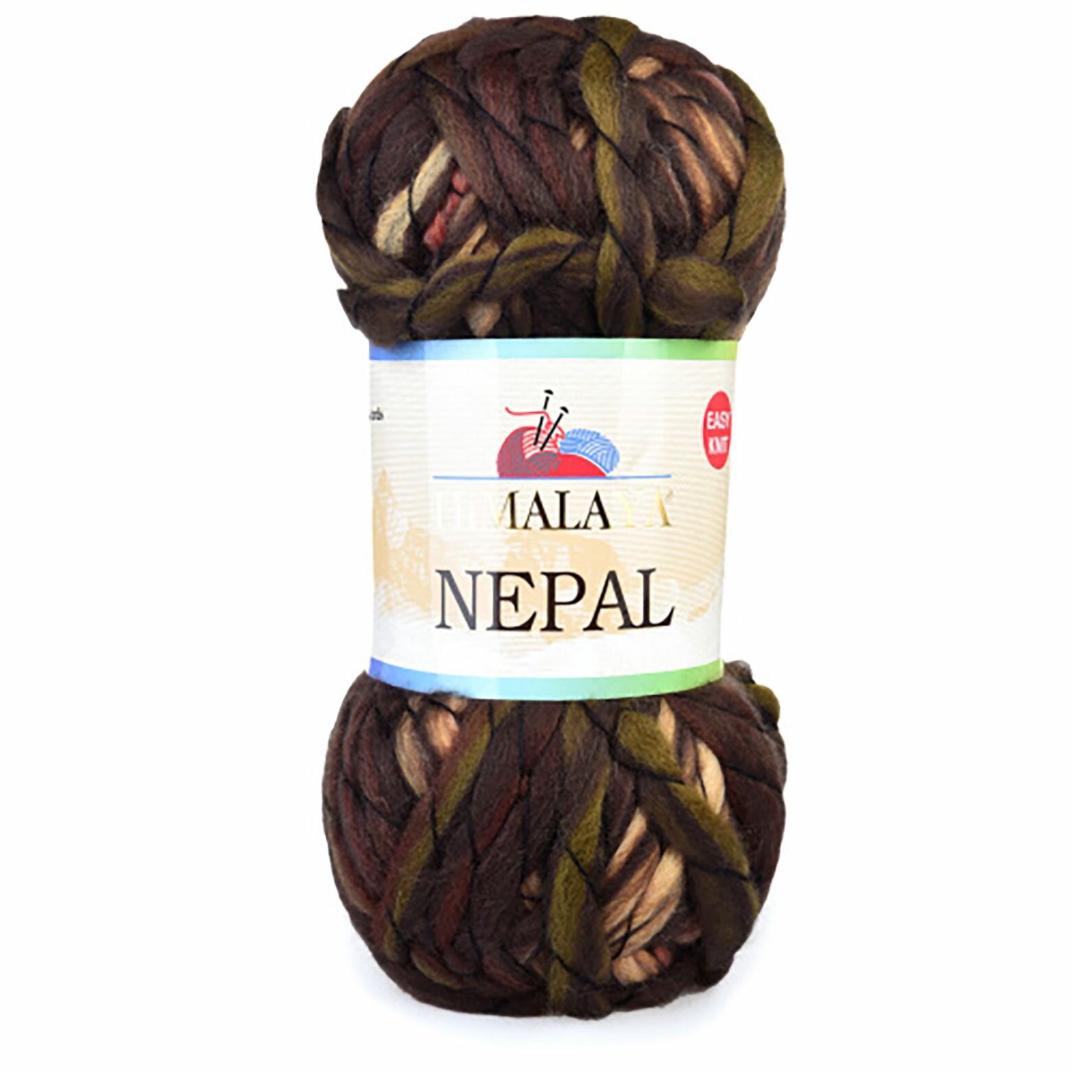 1 Моток, Himalaya NEPAL, 52% Акрил, 48% Шерсть / 200 гр. - 52 м, Цвет-134-02