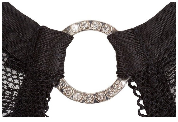 Контактное кружевное боди с пояском "Анна" Abierta Fina GmbH Body Strassring L