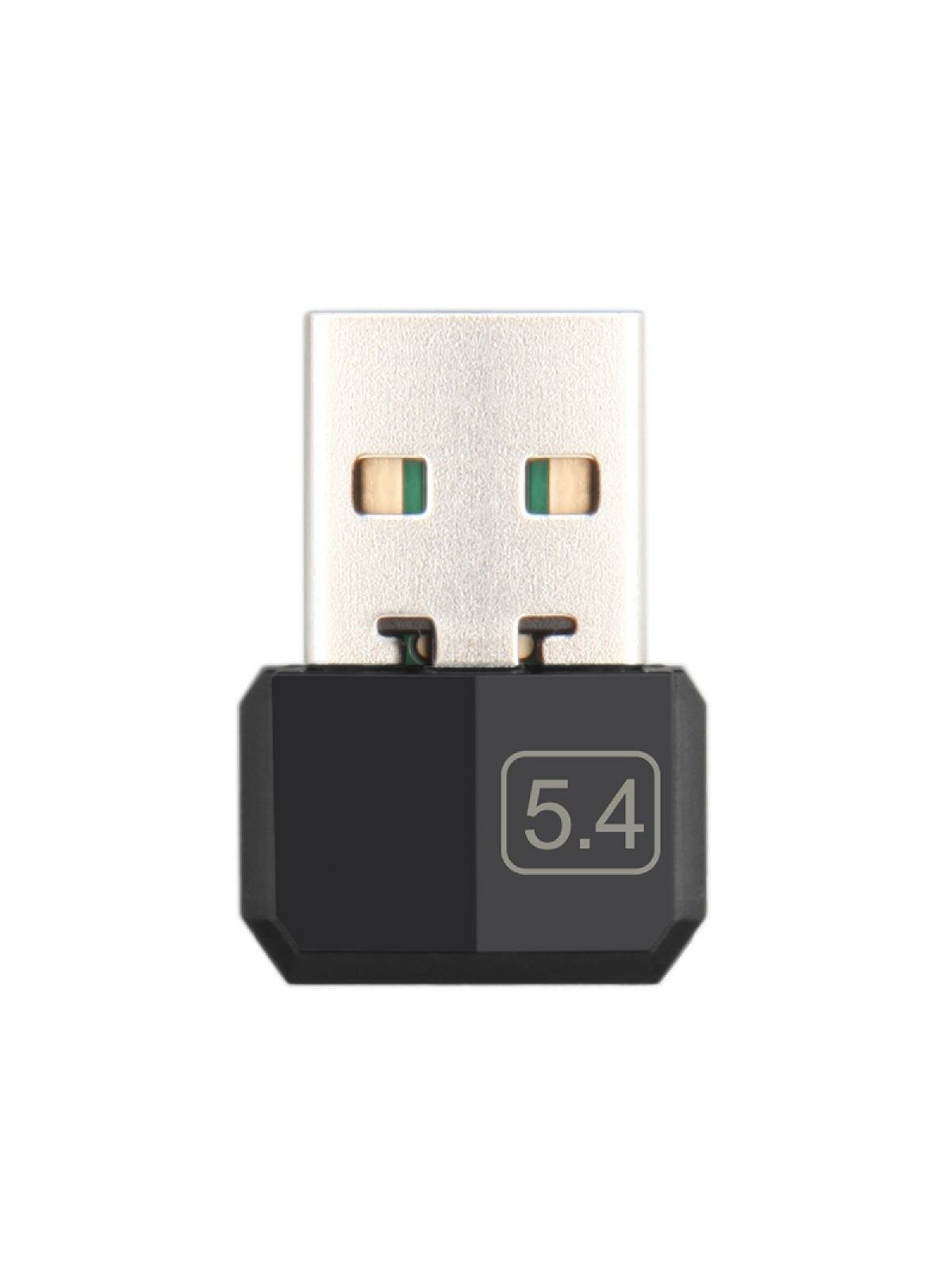 USB Adapter Bluetoothcompatible 5.4 Wireless USB Receiver Transmitter for Headsets Speaker Keyboard Mouse Printers