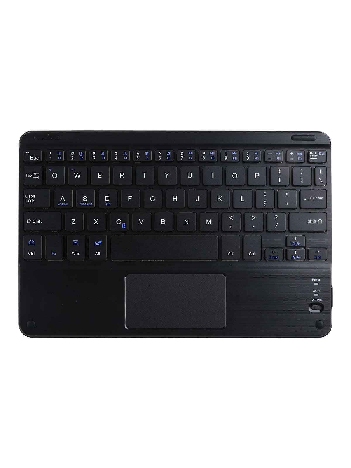 Mini Bluetooth-Compatible Keyboard Ultra Slim Wireless for Touch Pad for Windows System Pad Smartphone Tablet for Smart