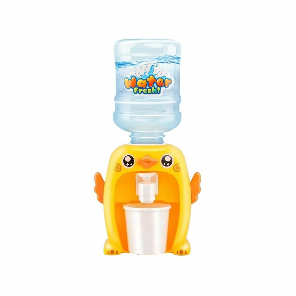 Детский кулер для воды 150 мл с мультяшным дизайном, съемная бутылка, безопасный пластик для детей