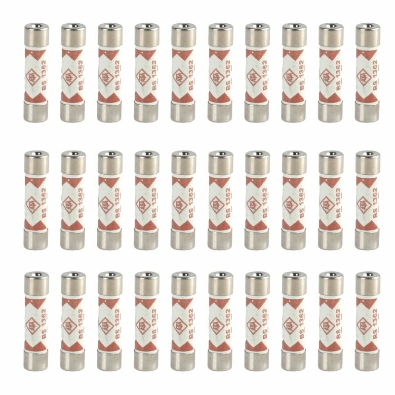 30 шт. 13А керамические предохранители для домашней цепи и удлинителей