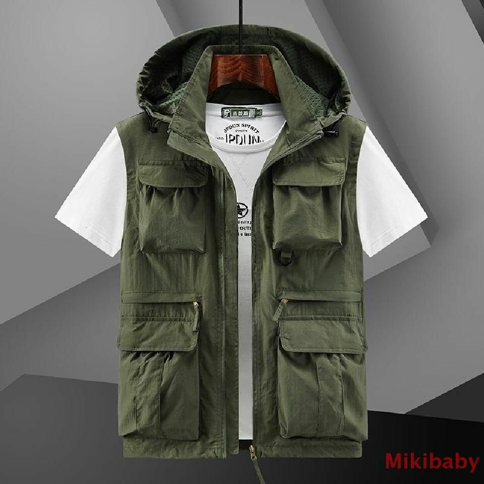 Жилет для рыбалки и охоты Mikibaby