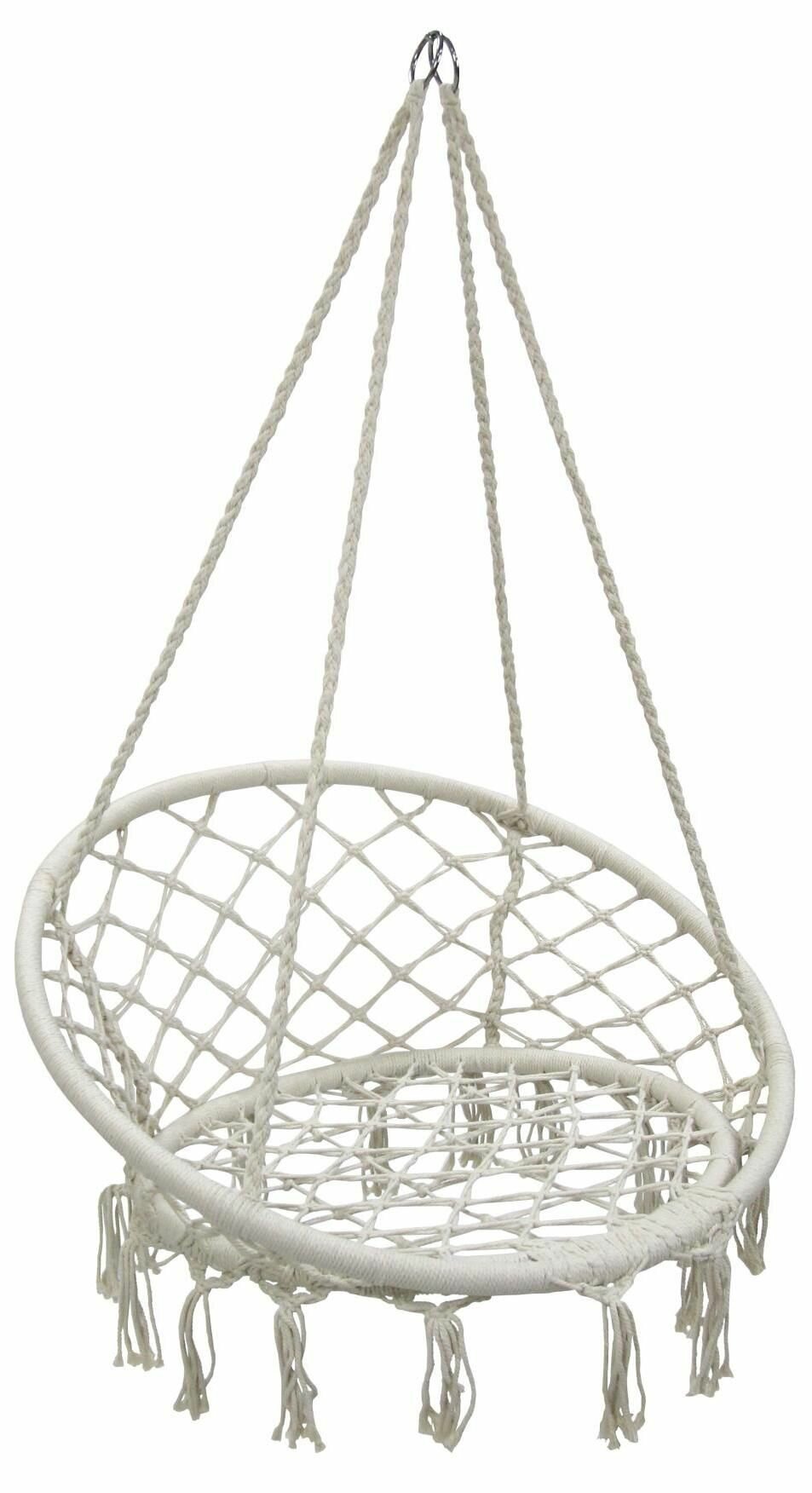 Подвесное кресло белое Лайфмебель Фиби