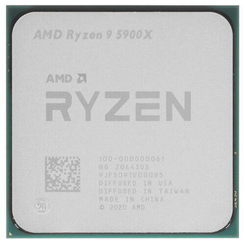 Процессор AMD Ryzen 9 5900X OEM (100-000000061) - AM4, 12 x 3.7 ГГц, L2 - 6 МБ, L3 - 64 МБ, 2хDDR4-3200 МГц, TDP 105 Вт