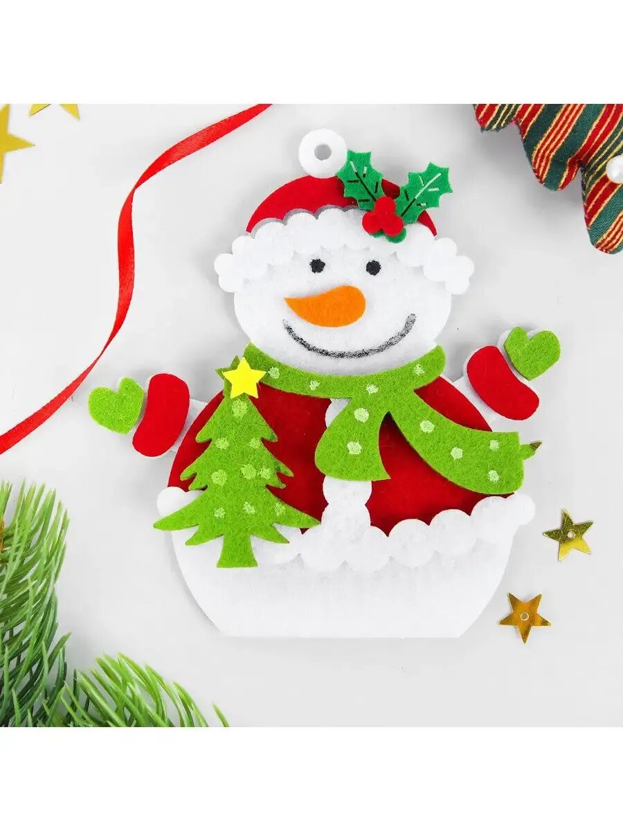 Набор для творчества "Снеговик с ёлочкой"