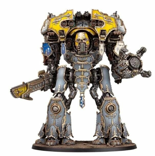 Фигура "Тяжелый боевой титан Варсмастер Иконоборст" (Смола, Литье) / Legions Imperialis Warmaster Iconoclast Heavy Battle Titan (Resin, Cast)