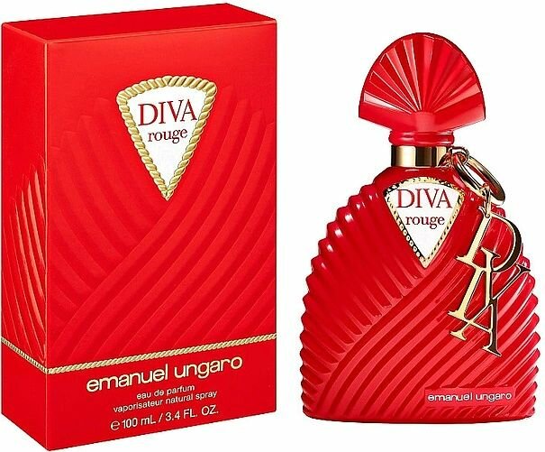 Emanuel ungaro diva rouge 100ml женская парфюмерная вода