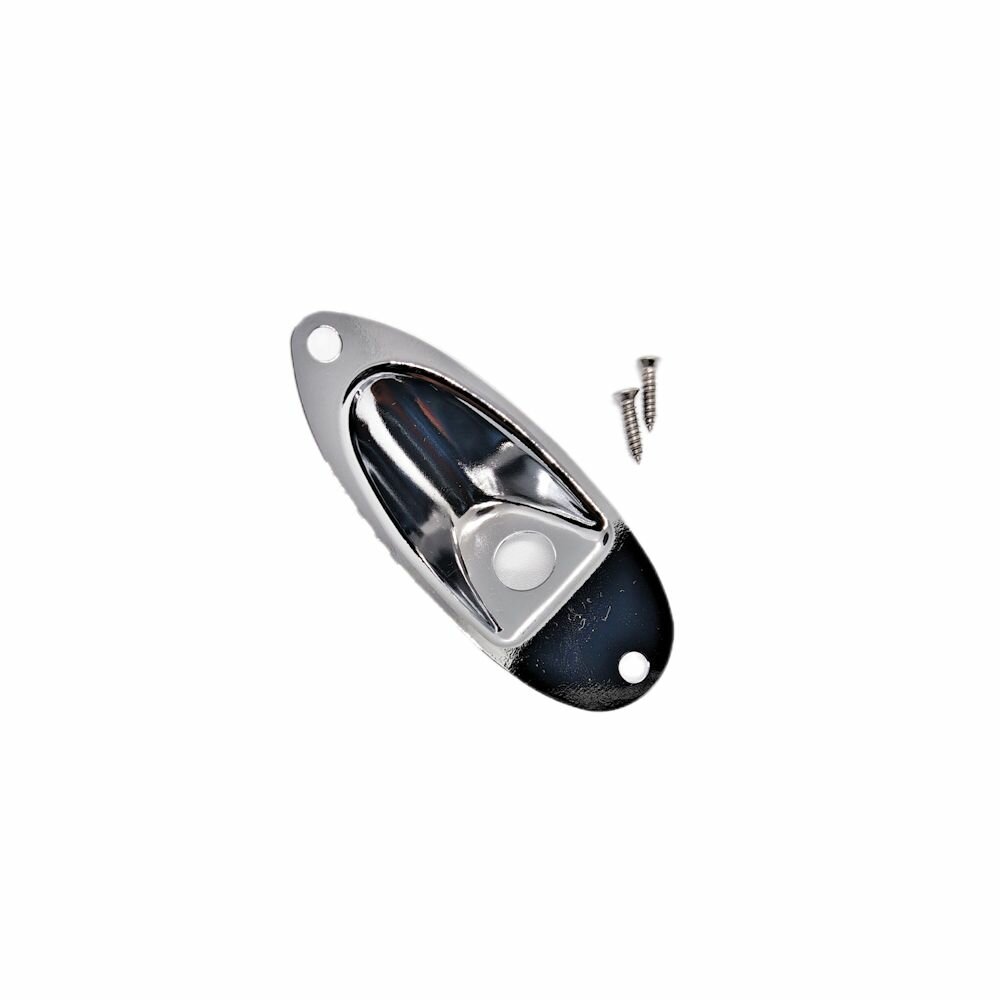 Накладка выходного разъема электрогитары Guyker, овальная