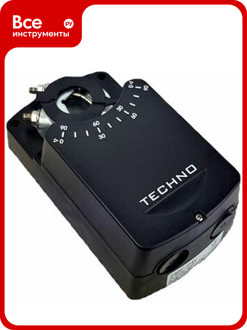 Реверсивный, TECHNO, электропривод TECHNO 24AF/24V, 24Nm, 0-10V, 2SPDT, 24AC/DC 102411