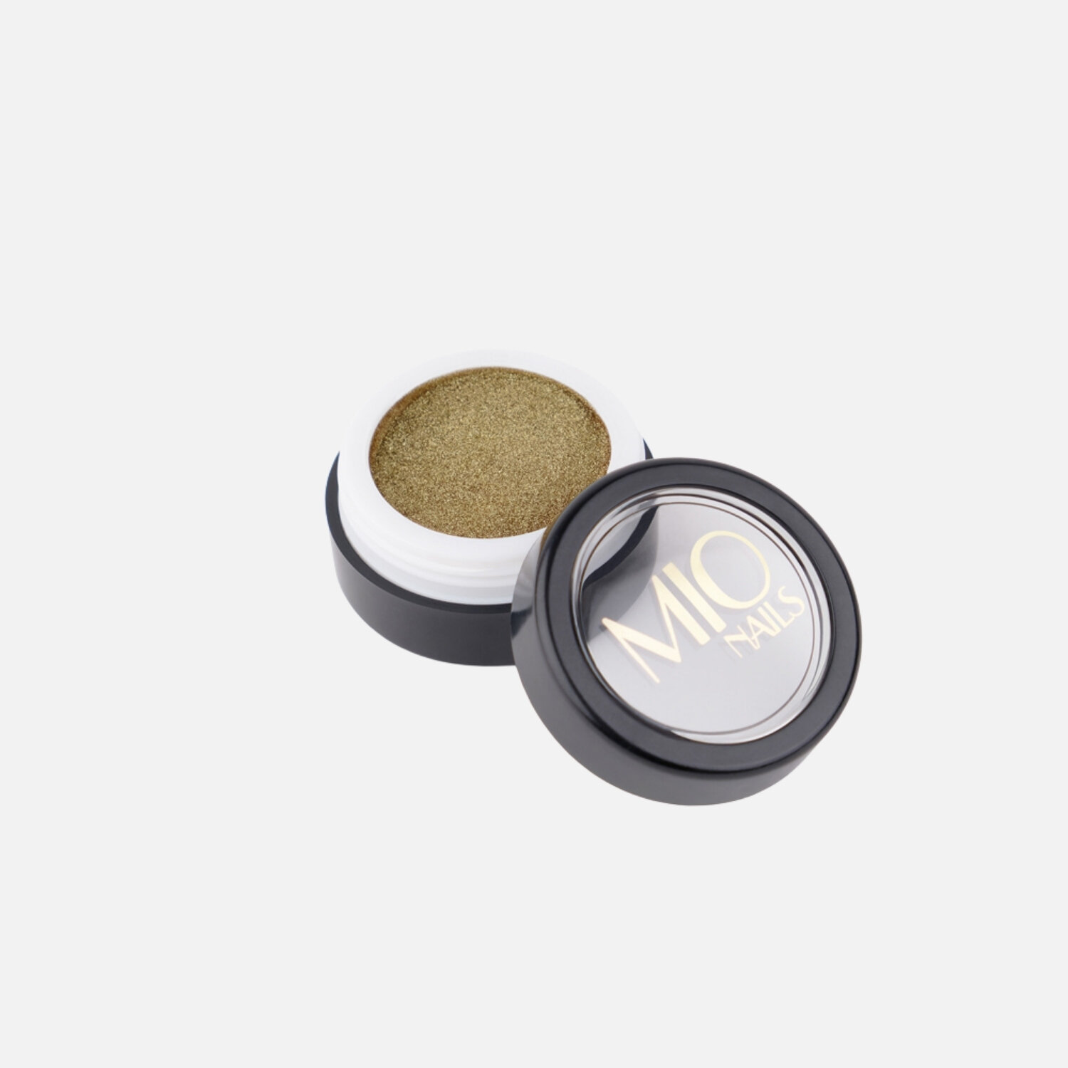 Пигмент MIO Nails «Светлое золото» 0,4 г втирка с эффектом настоящего золотого покрытия