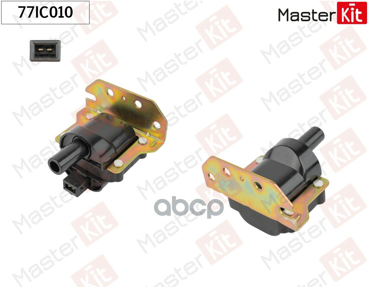 77IC010 Катушка зажигания VW GOLF II/III MasterKit арт. 77ic010