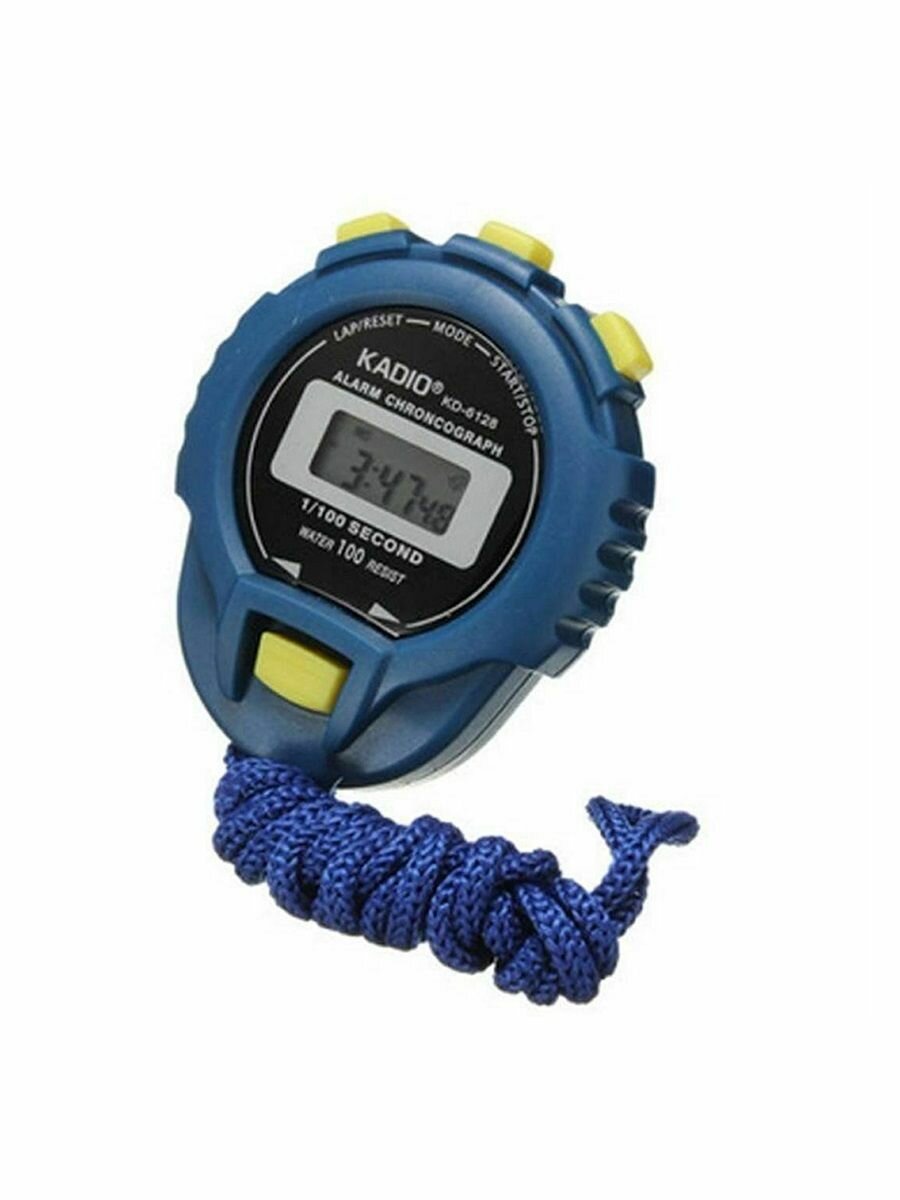 Портативный цифровой спортивный секундомер, многофункциональный таймер, портативный секундомер для бега, фитнеса, тренировок и гонок