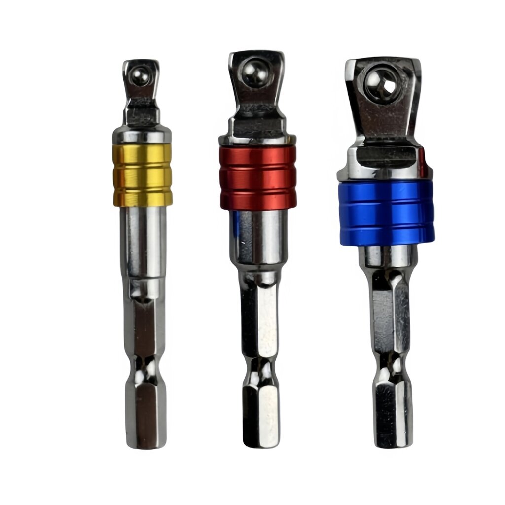 3 шт. /компл. Гибкий Ударный Гнездовой Адаптер Для Ударных Приводов Адаптер для Привода Торцевого ключа Для различных применений