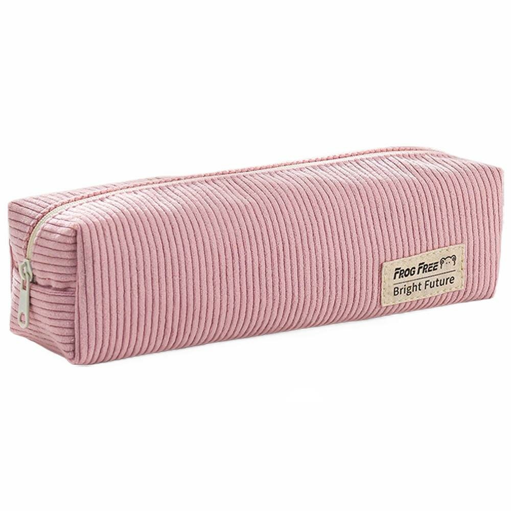 Вельветовый пенал, сумка для канцелярских принадлежностей для студентов, ящик для хранения карандашей