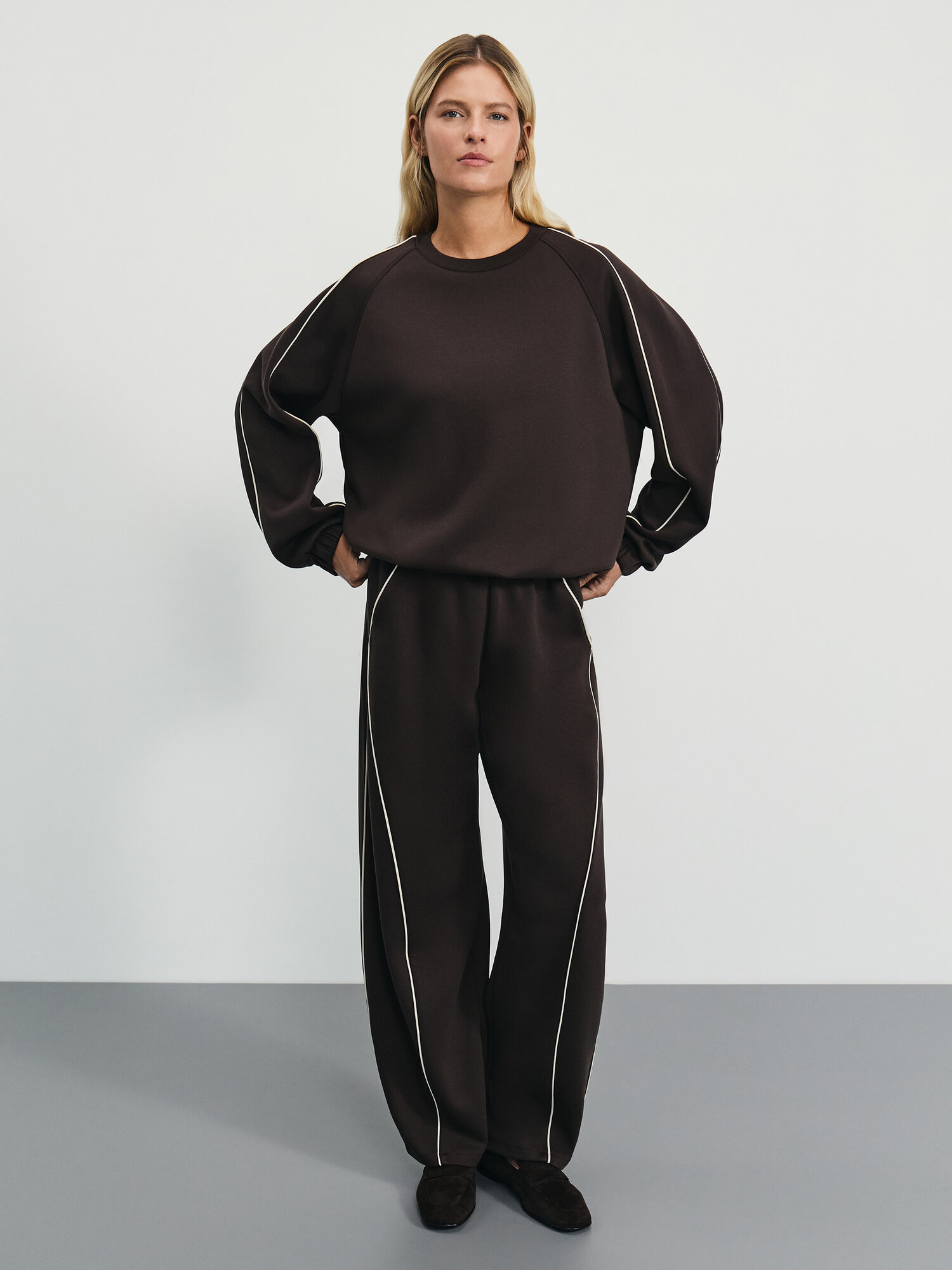 Брюки багги