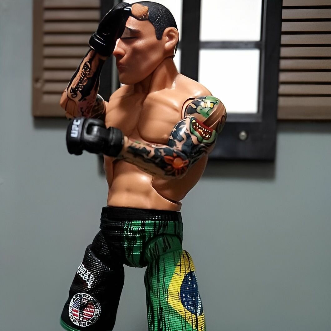 Экшн-фигурка борец UFC, Двухместный боевой костюм, 1 шт. (20см, пакет)