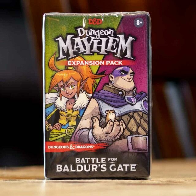 Настольная карточная игра Dungeons&Dragons Dungeon Mayhem, волшебный подземный баттл 2-4 игрока, быстрая вечеринка для детей и взрослых, новая версия