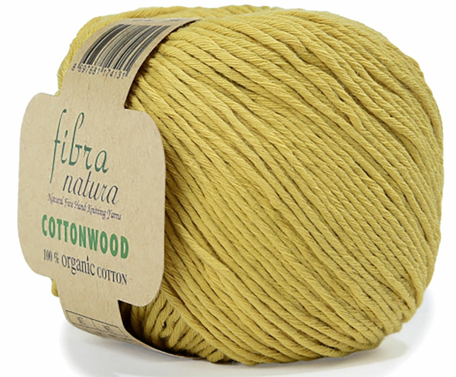 5 Мотков, Fibra Natura COTTONWOOD, 100% Хлопок / 50 гр. - 105 м, Цвет-41144