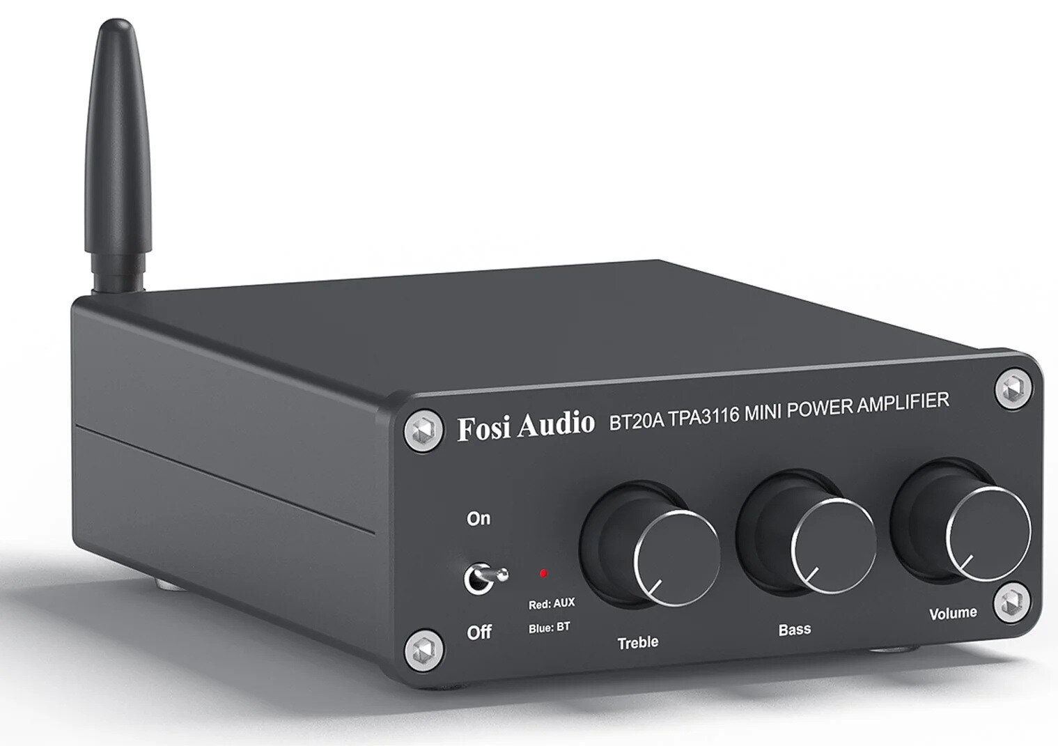 Fosi Audio BT20A, черный, стацианарный усилитель