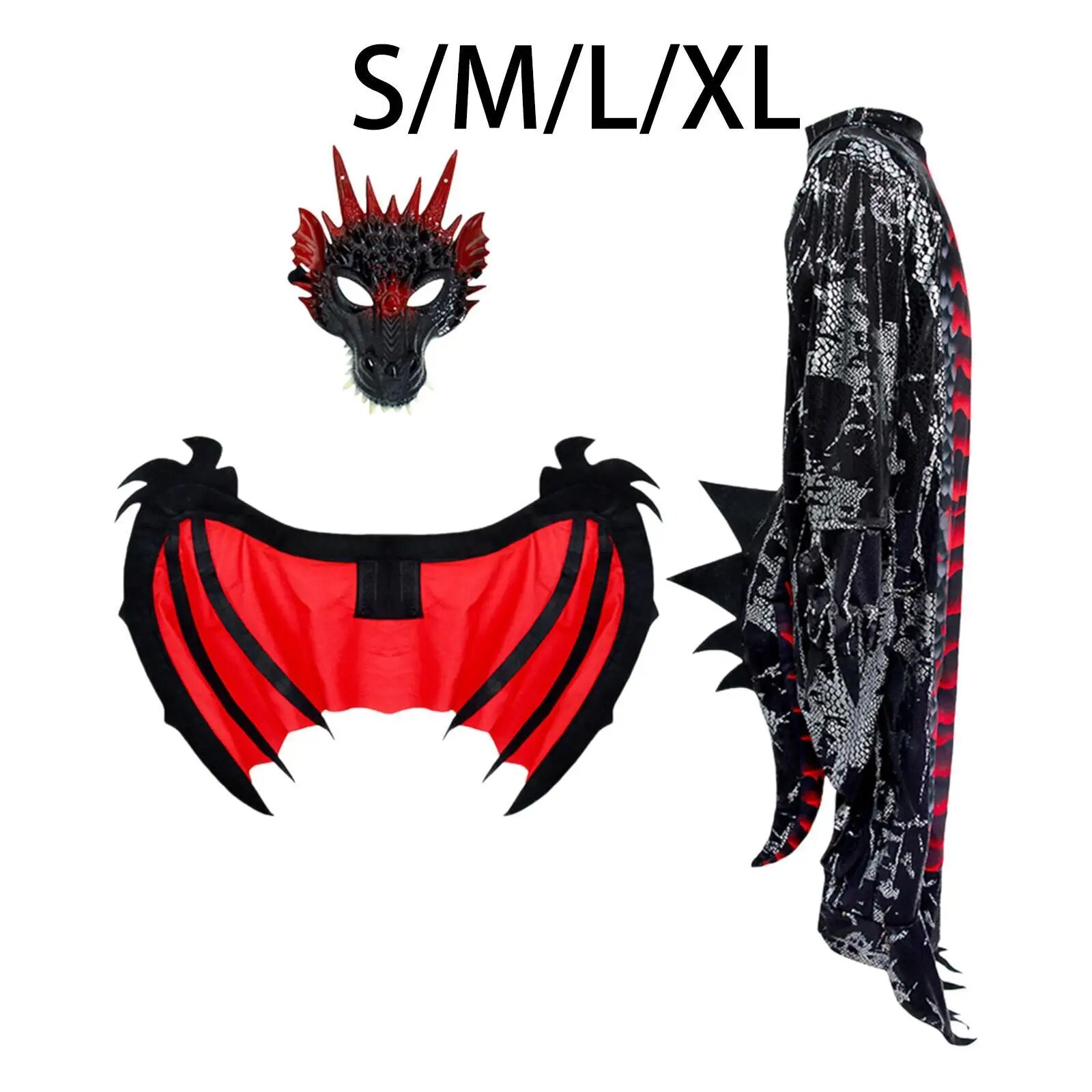 Детский костюм дракона Phenovo S