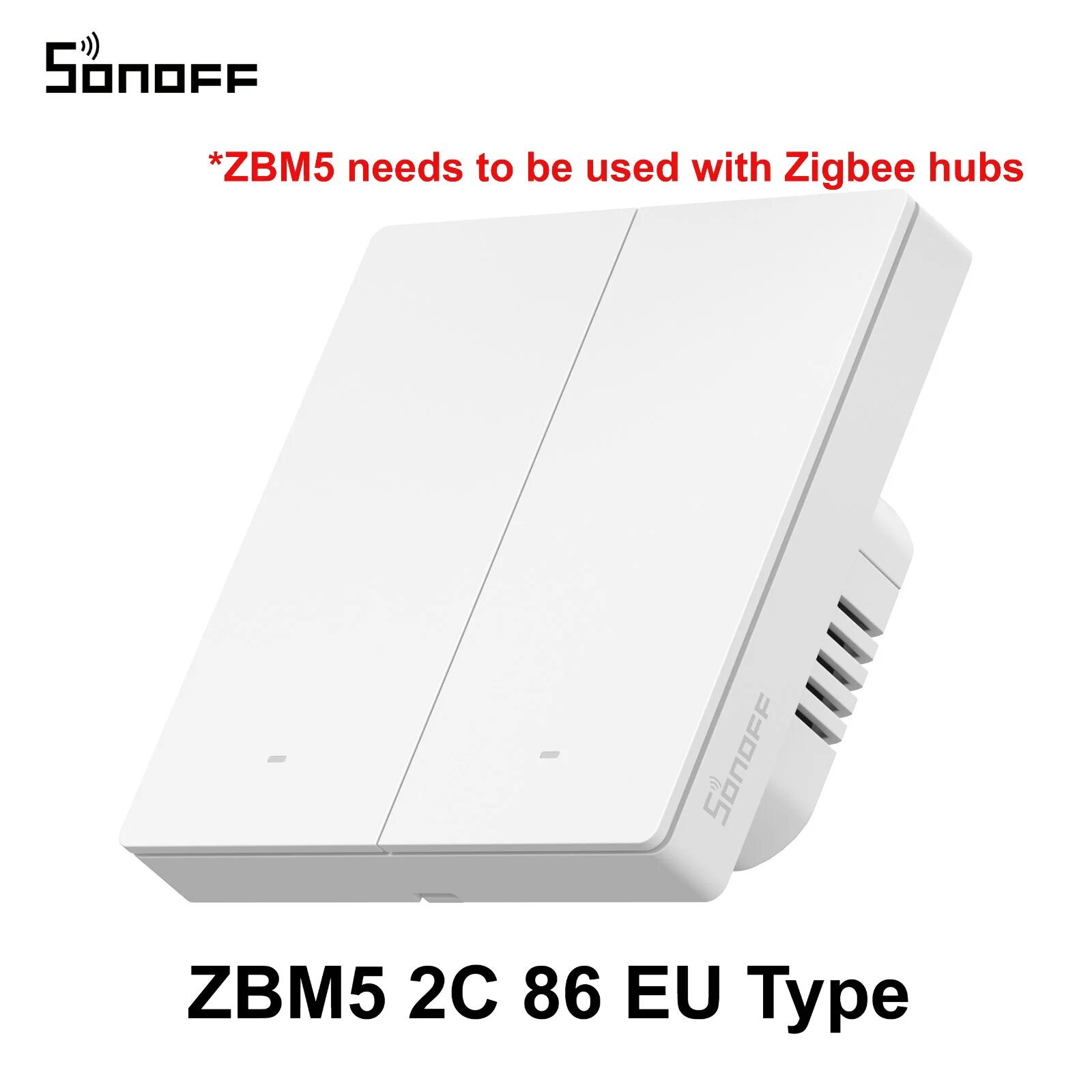 SONOFF ZBM5 Zigbee Умный выключатель 1/2/3 группы