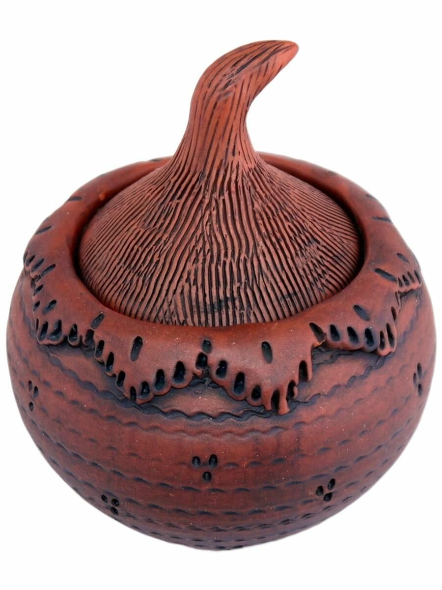 Универсальный горшочек, Сахарница "Клубничка", глина, керамика, ручная работа