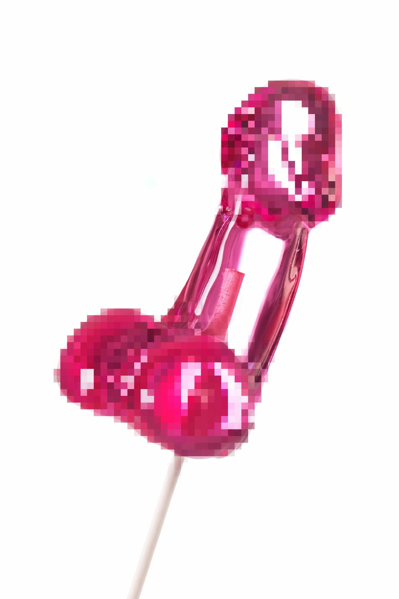 Леденец в форме члена со вкусом айриш крим - 80 гр, Sosuчki, розовый