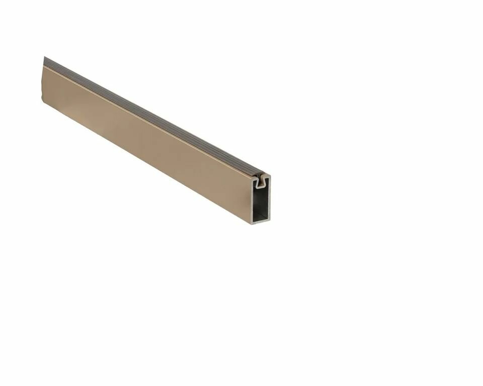 Штанга прямоугольная ALPHALUX Aiden, длина 1000 мм, шампань