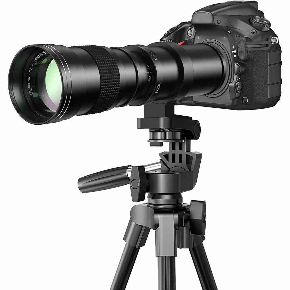 Объектив 420-800mm F8.3 Телеобъектив Супертелеобъектив с T-Mount Адаптер
